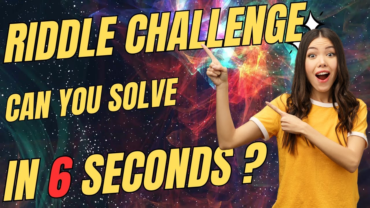 Can you solve the Riddle in 5 Seconds? #riddles #quiz - YouTube