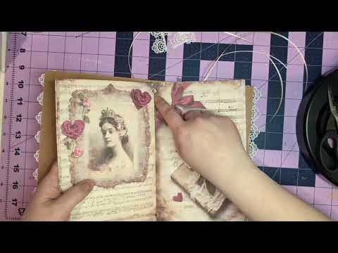 Quick No Sew Junk Journal Tutorial - YouTube