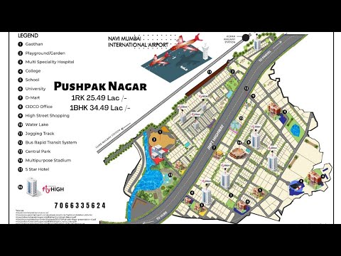 1RK 26 Lac/- & 1BHK 34.49 Lac/- All Includes | Pushpak Nagar ...