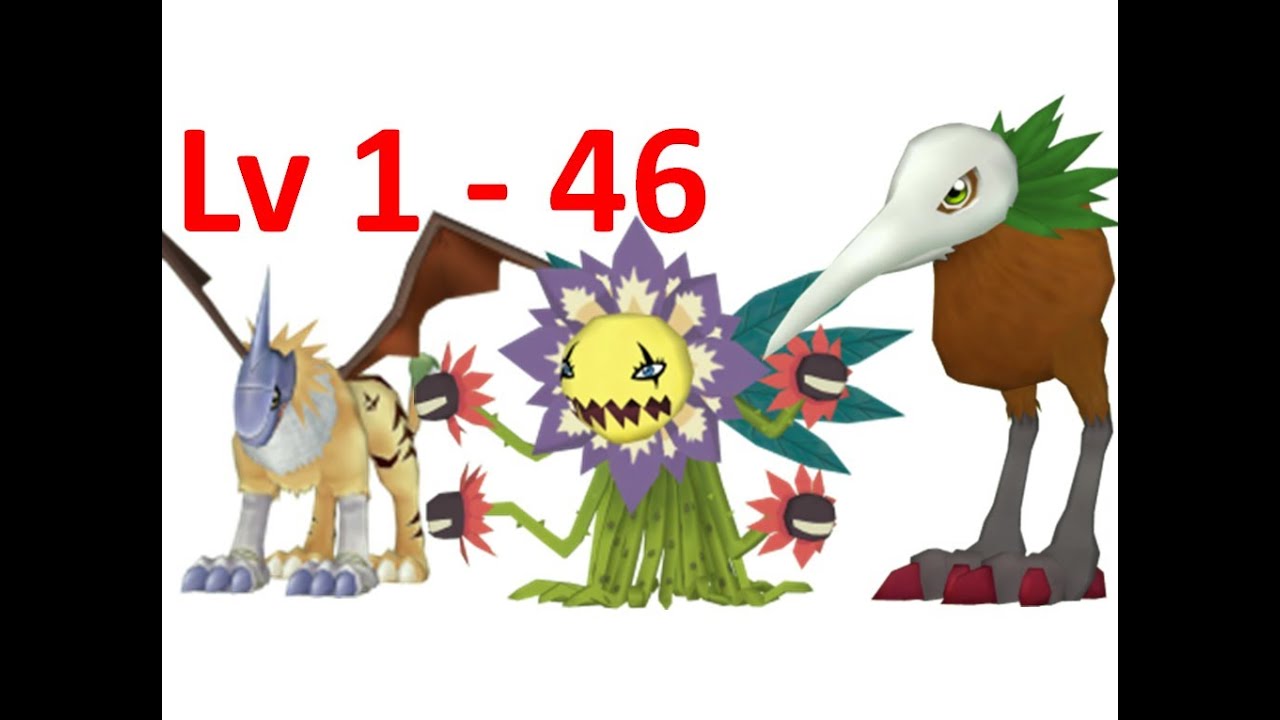 Digimon Training: Level 1 - 46 in 4 minutes! - Digimon Masters Online ...