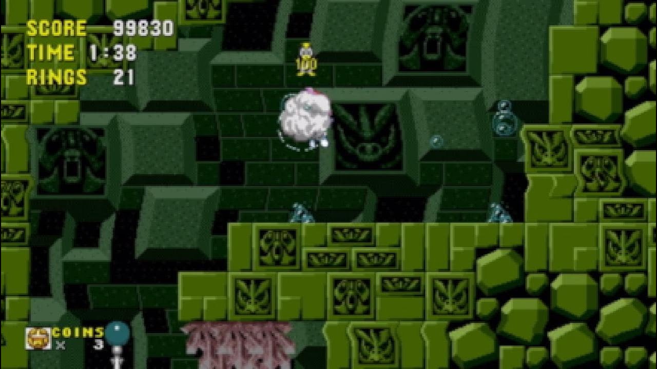 Sonic Origins - Amy Labyrinth Zone Gameplay Part 4 - YouTube