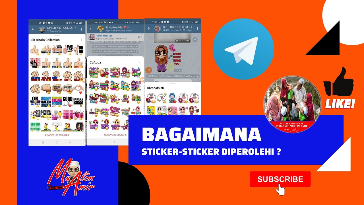 MANA NAK DAPAT STICKER-STICKER KREATIF TU? RESPECT AND SALUTE PADA ...