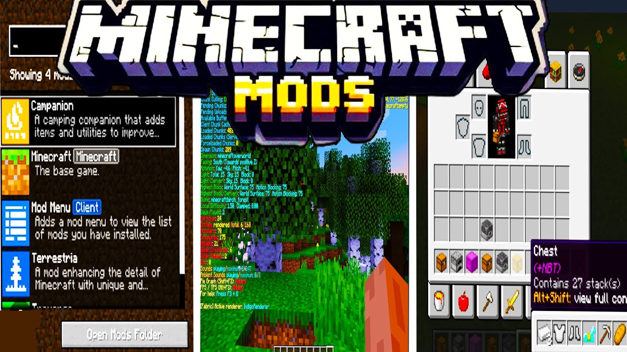 Top 4 Must-Have Minecraft Mods You Can't Miss! 😲 - YouTube