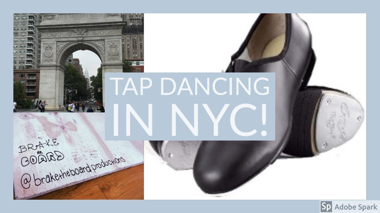 TAP DANCING IN WASHINGTON SQUARE PARK IN NYC! - YouTube