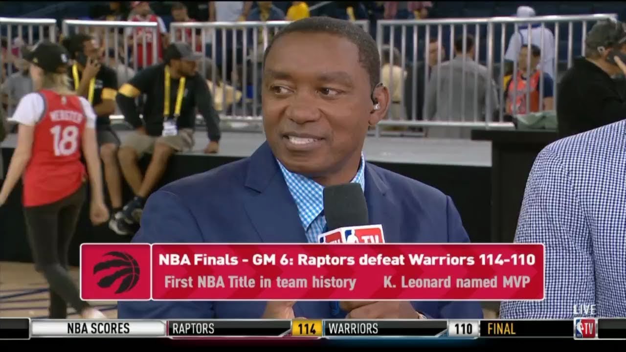 [BREAKING NEWS] Isiah Thomas IMPRESSED Raptors 1st win NBA Finals after ...