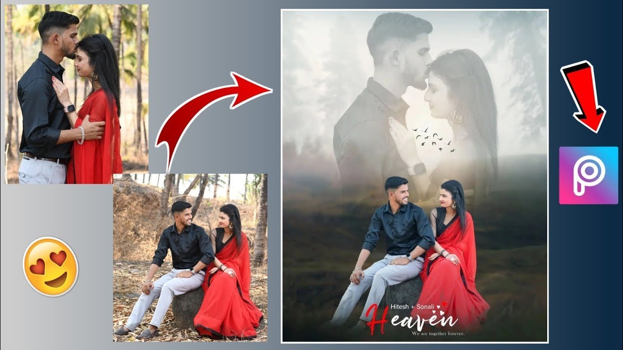 Pre Wedding Photo Editing Mobile | Pre Wedding Photo Editing Picsart ...