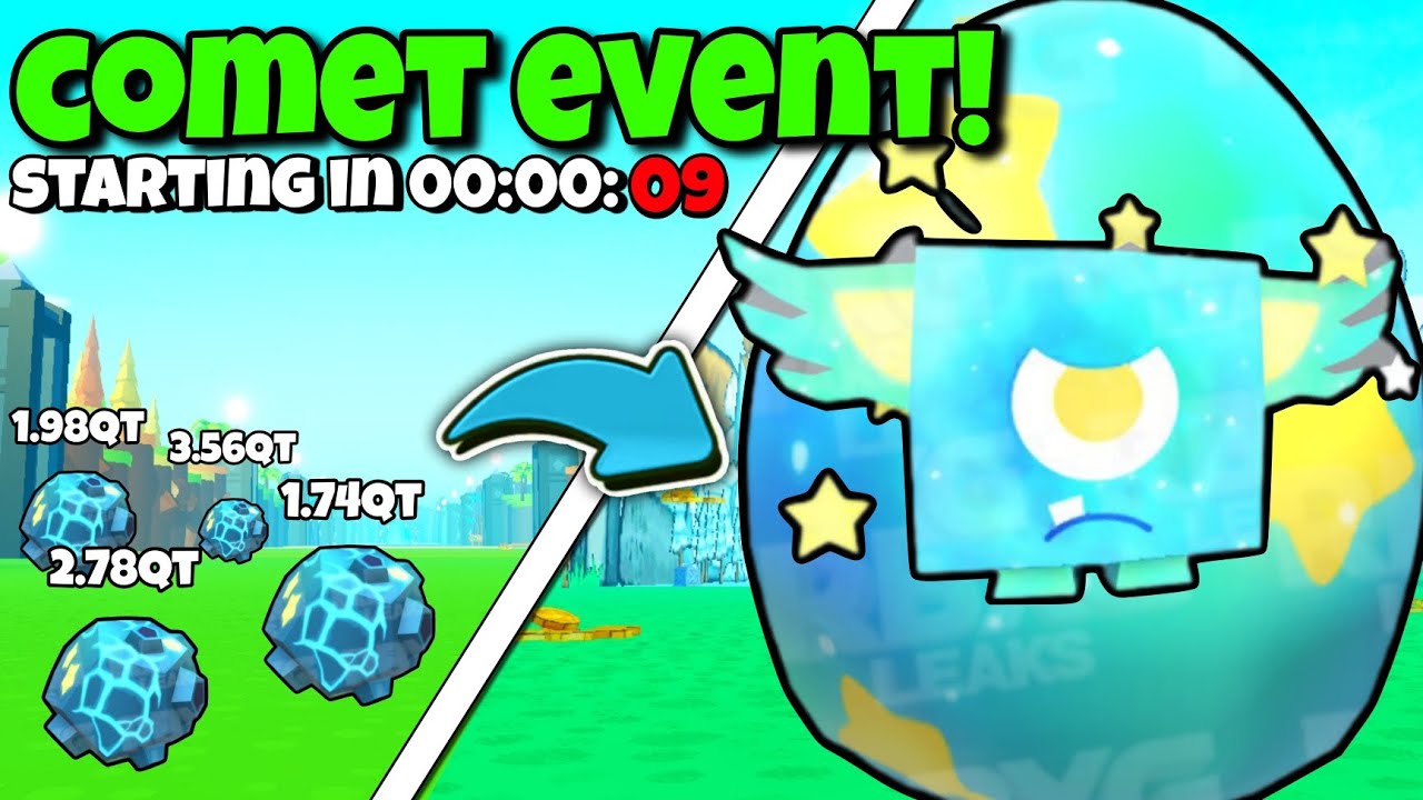 NEW *COMET EVENT* in PET SIMULATOR X! NEW OP MYTHICAL PET! - ROBLOX ...