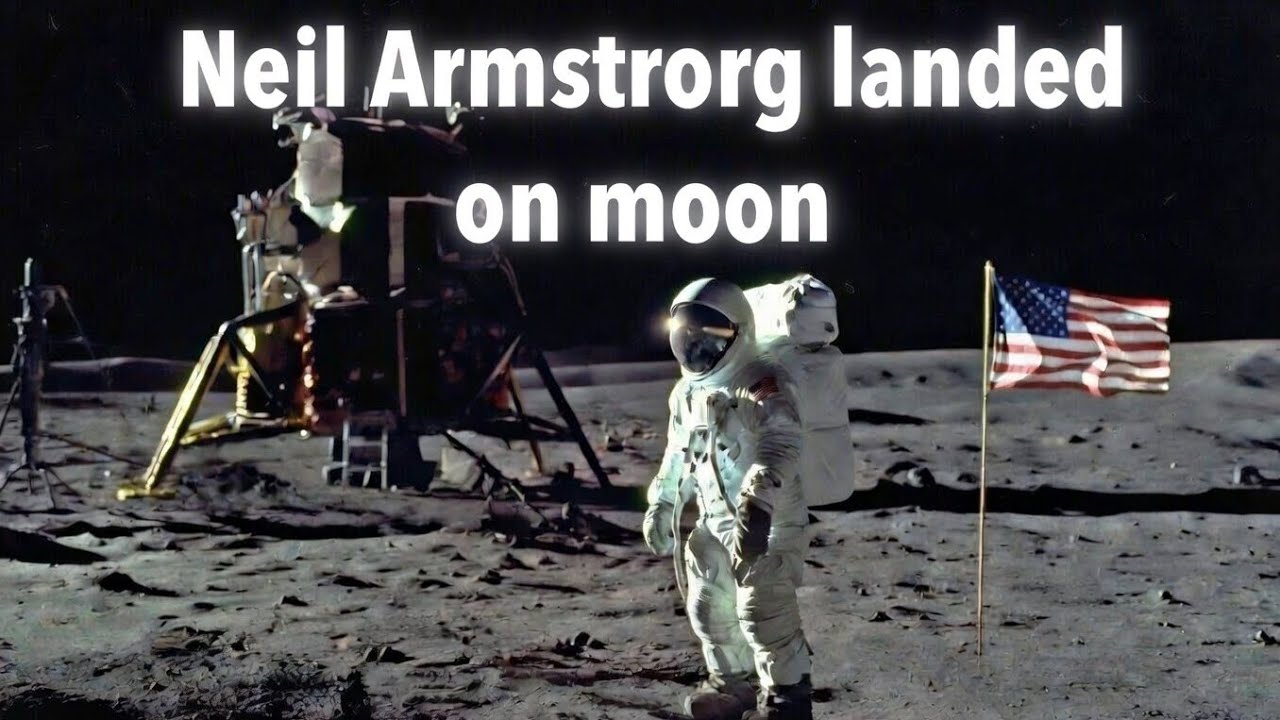 How NEIL ARMSTRONG LANDED ON MOON? - YouTube