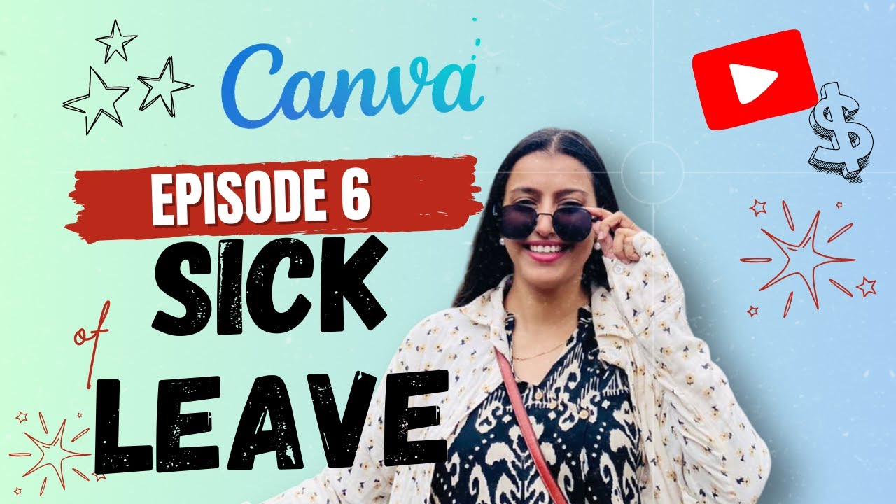 SICK LEAVE EPISODE- 6 | Daily Vlog: CANVA TIPS AND TRICKS |SIMRAN VATS | - YouTube