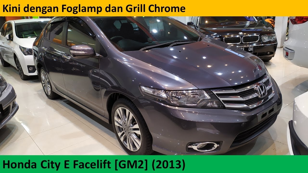 Honda City E [GM2] Facelift (2013) review - Indonesia - YouTube