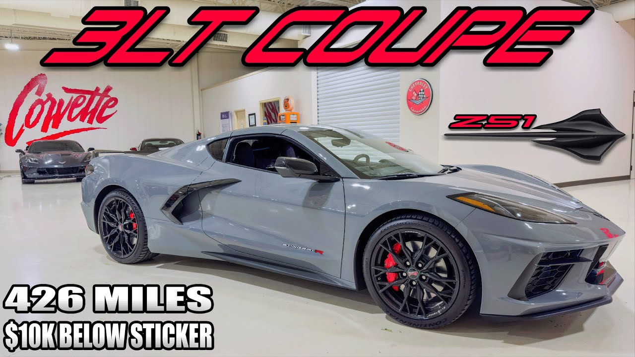 2024 Sea Wolf Gray C8 Beauty at Corvette World! - YouTube