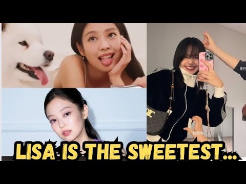 Lisa asked fans for a group hug, Jennie joins Lisa & IU - YouTube