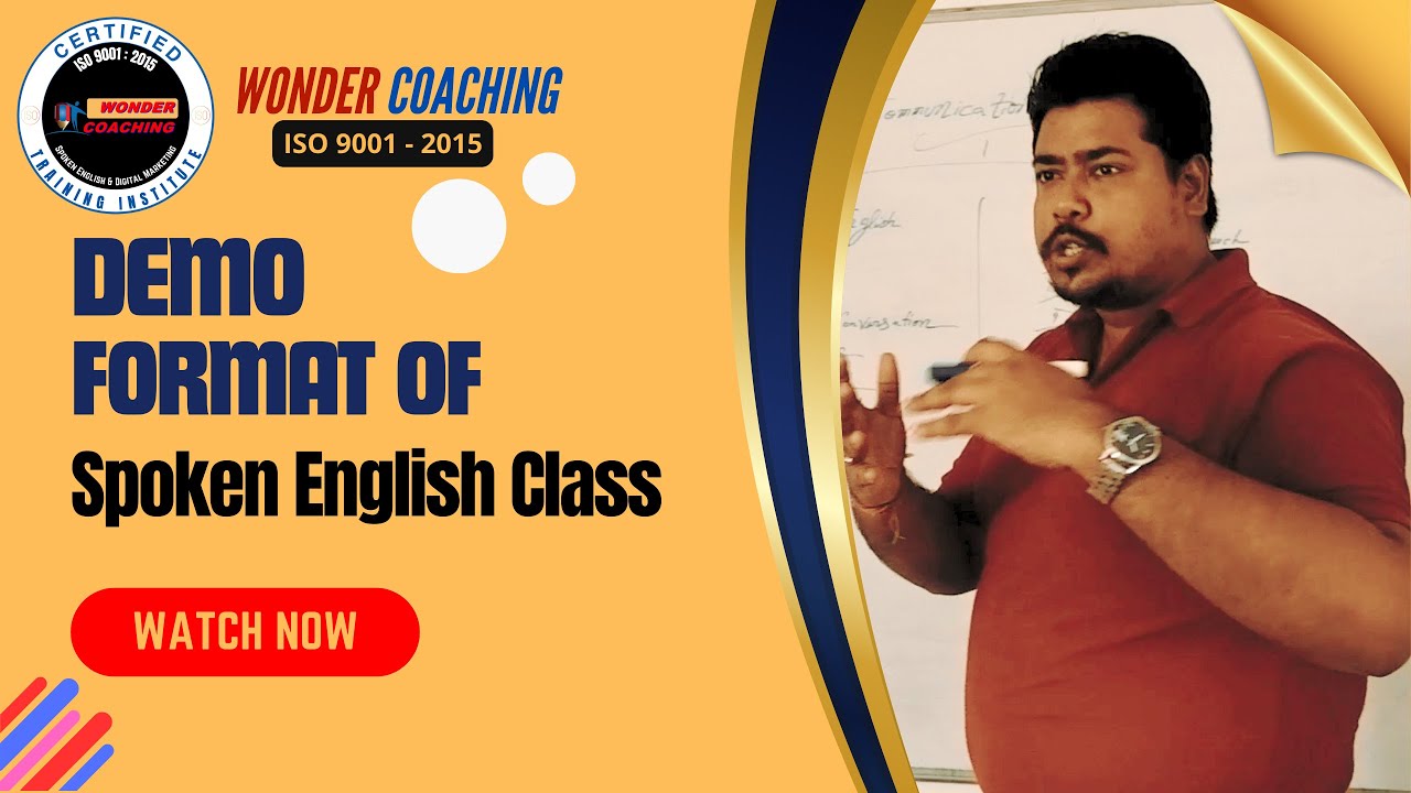 Spoken English Class | Demo Format | Wonder Coaching - YouTube