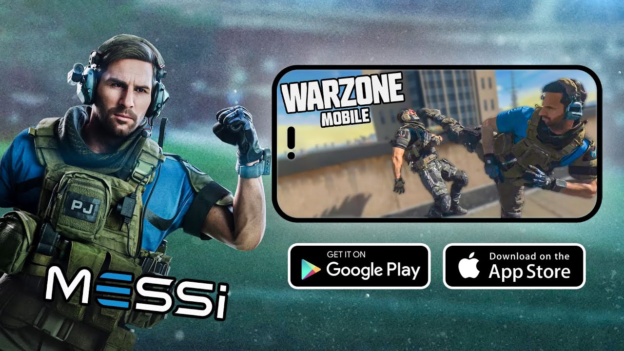 Warzone Mobile için Messi Bundle Paketini Satın Aldım - YouTube