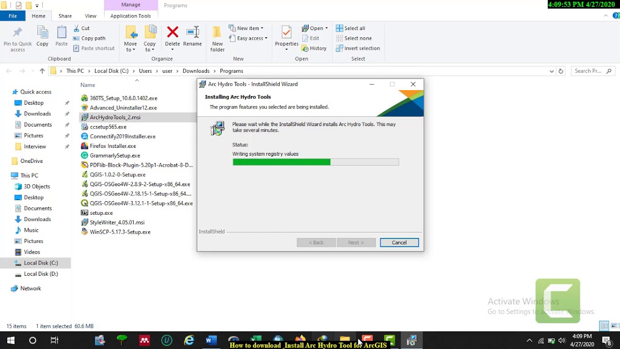 How to download and install Arc Hydro Tool for ArcGIS - YouTube