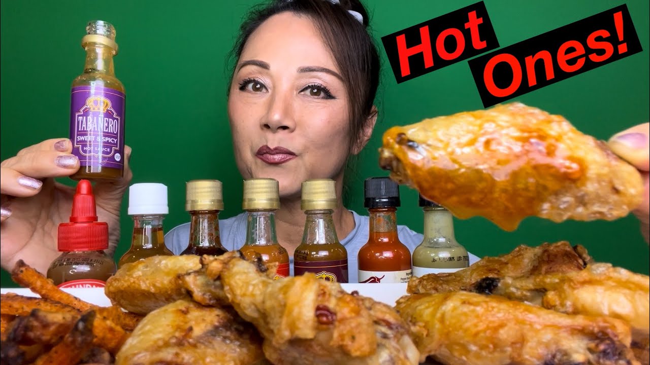 SPICY HOT WINGS CHALLENGE: ARE YOU READY FOR THE HEAT? HOT ONES SHOW! - YouTube