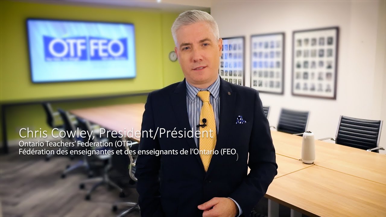 Message from OTF President on Bill 33/Message du président de la FEO ...