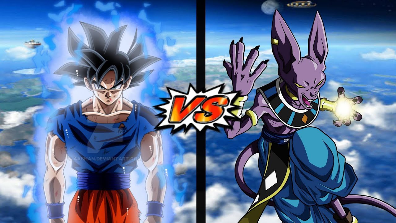 DBZ BT4: Goku Ultra Instinct VS Beerus *Epic Battle - YouTube
