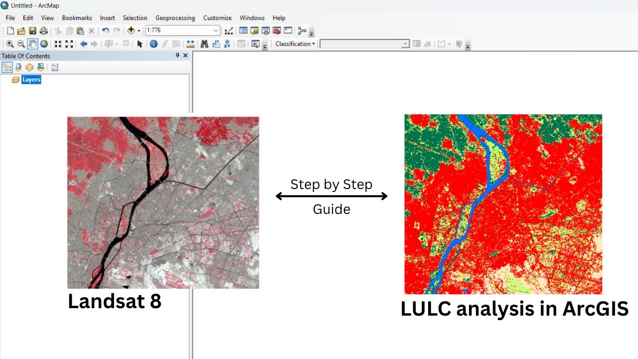 LULC Analysis in ArcGIS | Supervised Image Classification (Landsat 8 ...