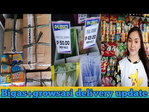 Bigas+Growsari delivery update - YouTube