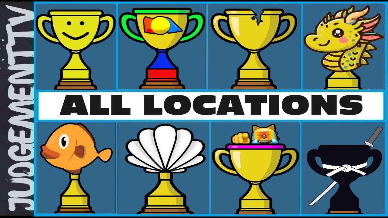 FIND THE TROPHYS - ALL 82 LOCATION ON ROBLOX - YouTube
