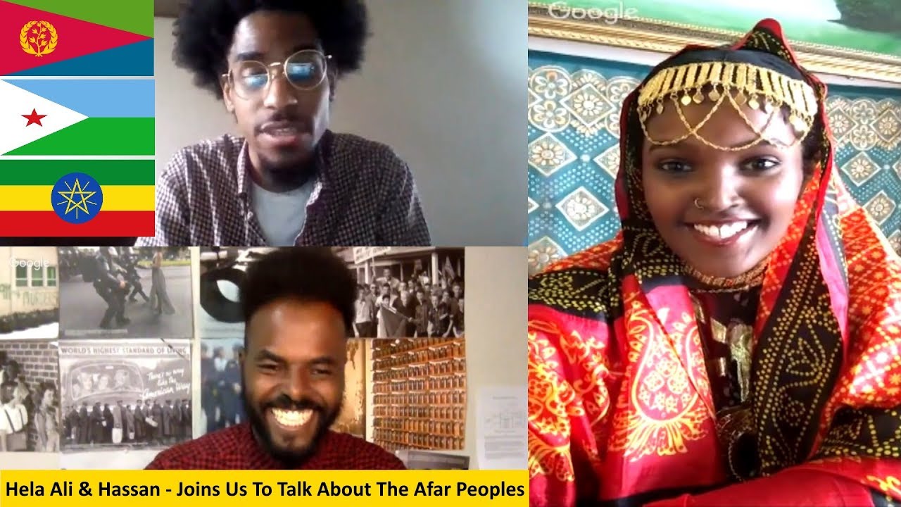 Hela Ali & Hassan - Joins Us To Talk About The Afar Peoples - YouTube