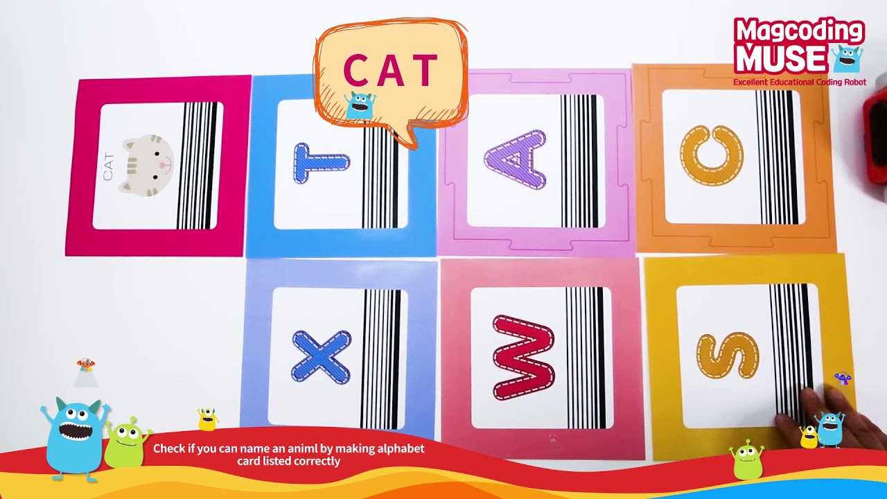 Magcoding Muse Alphabet Play! - YouTube