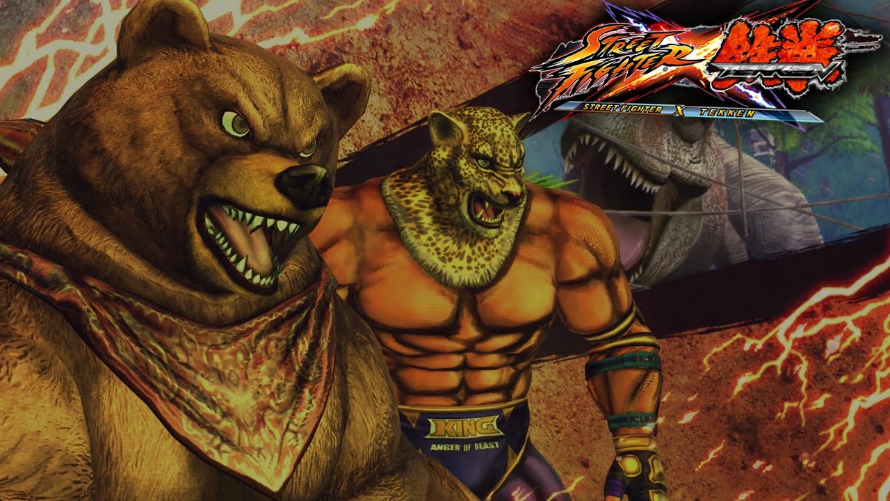 Street Fighter X Tekken | King and Kuma | Arcade Mode | - YouTube