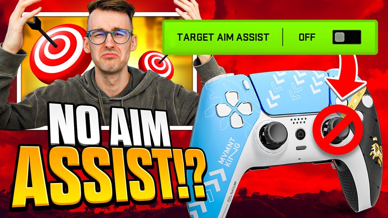 "AiM AsSiSt Is BrOkEn" Warzone 2 w/ Aim Assist Disabled - YouTube