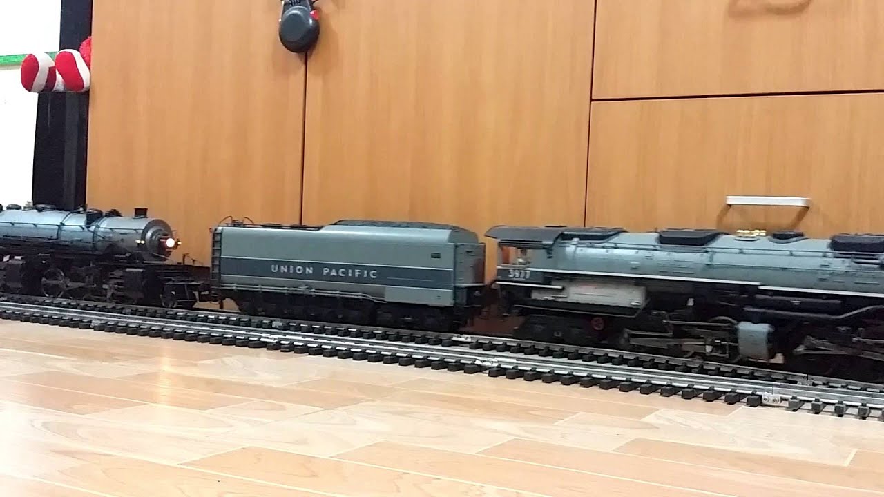 MTH G Scale Challenger & Triplex with LGB Observation car - YouTube