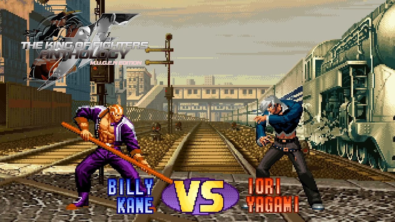 [KOF Mugen] Billy Kane Team vs Iori Yagami Team - YouTube