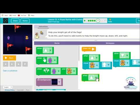 Code.org-Course B-Lesson 12-Exercise( 6-8) - YouTube