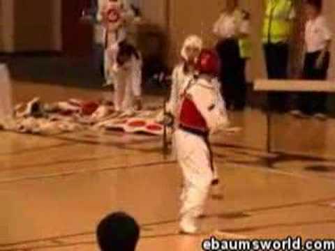 karate kid gets knocked out - YouTube
