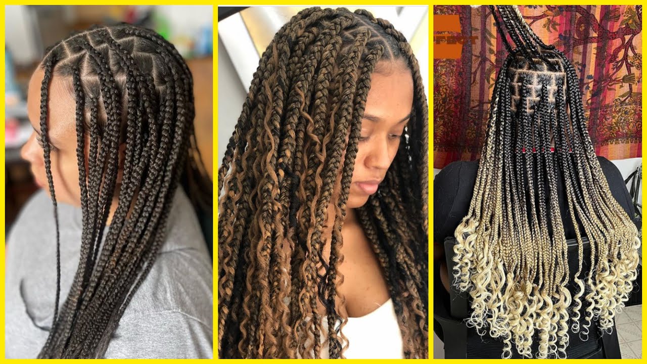 30+ Gorgeous and easy to make crochet box braids | Crochet hairstyles ...
