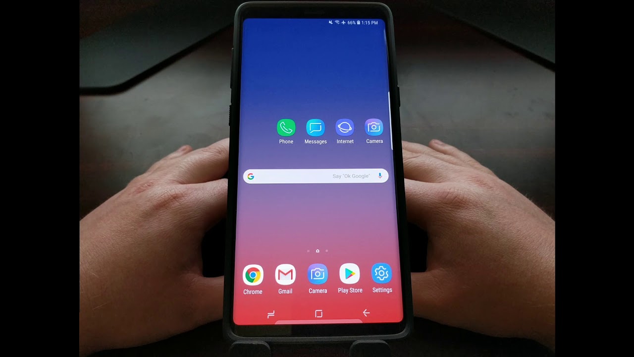 Galaxy Note 9 | Fastboot Mode - YouTube