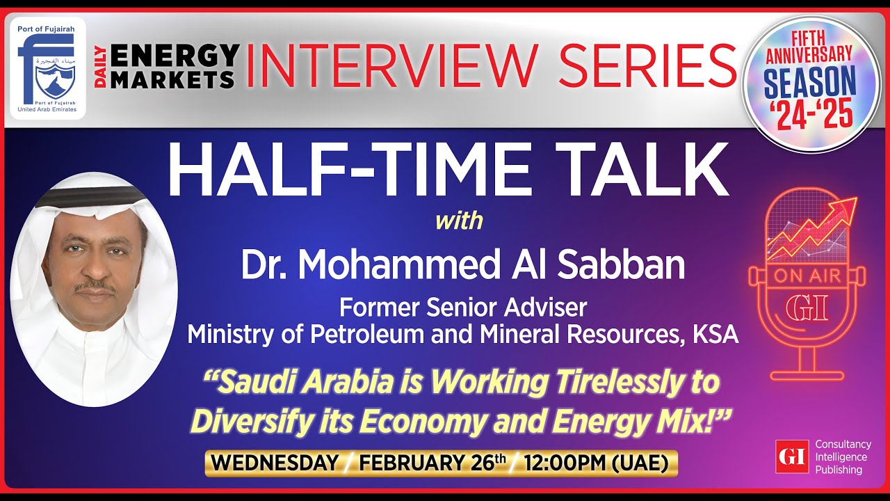 Energy Markets Series: Half-Time Talk Weekly Feature Interview - YouTube