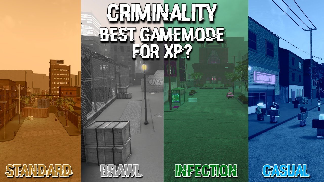 What's the best game mode for XP? - Criminality - YouTube
