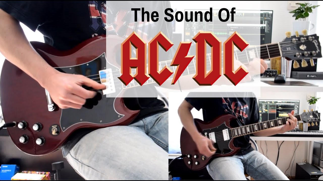 Angus Young Guitar Solo Style (AC/DC) - Gibson SG Standard - YouTube