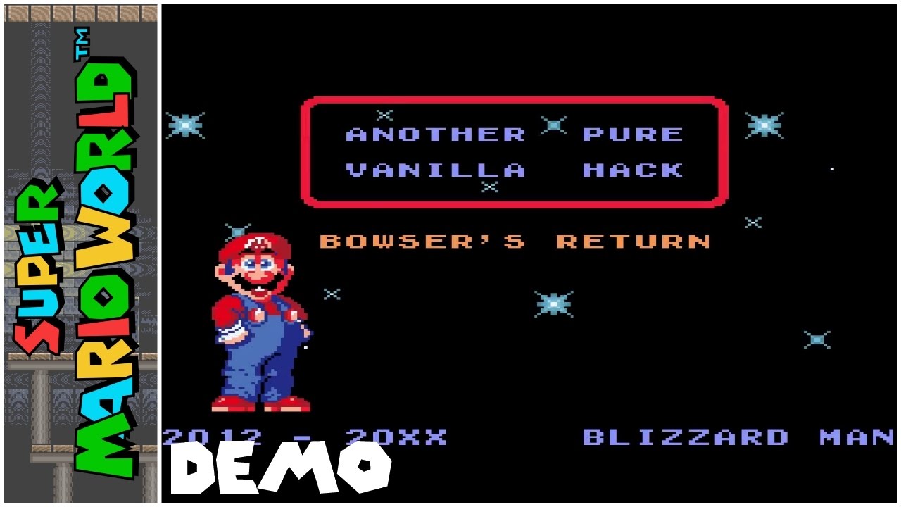 Another Pure Vanilla Hack - Bowser's Return (Demo) (2012) | Super Mario ...