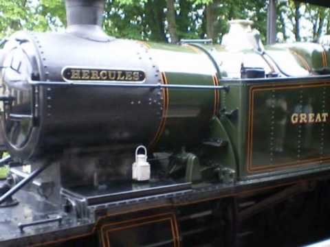 Hercules Locomotive at Paignton and Dartmouth Steam Railway - YouTube