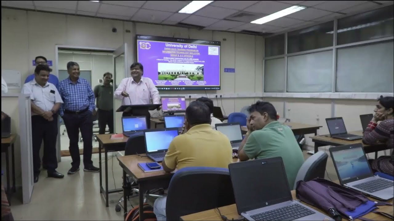 Three days Training Program on Information Technology Skills for Group ...