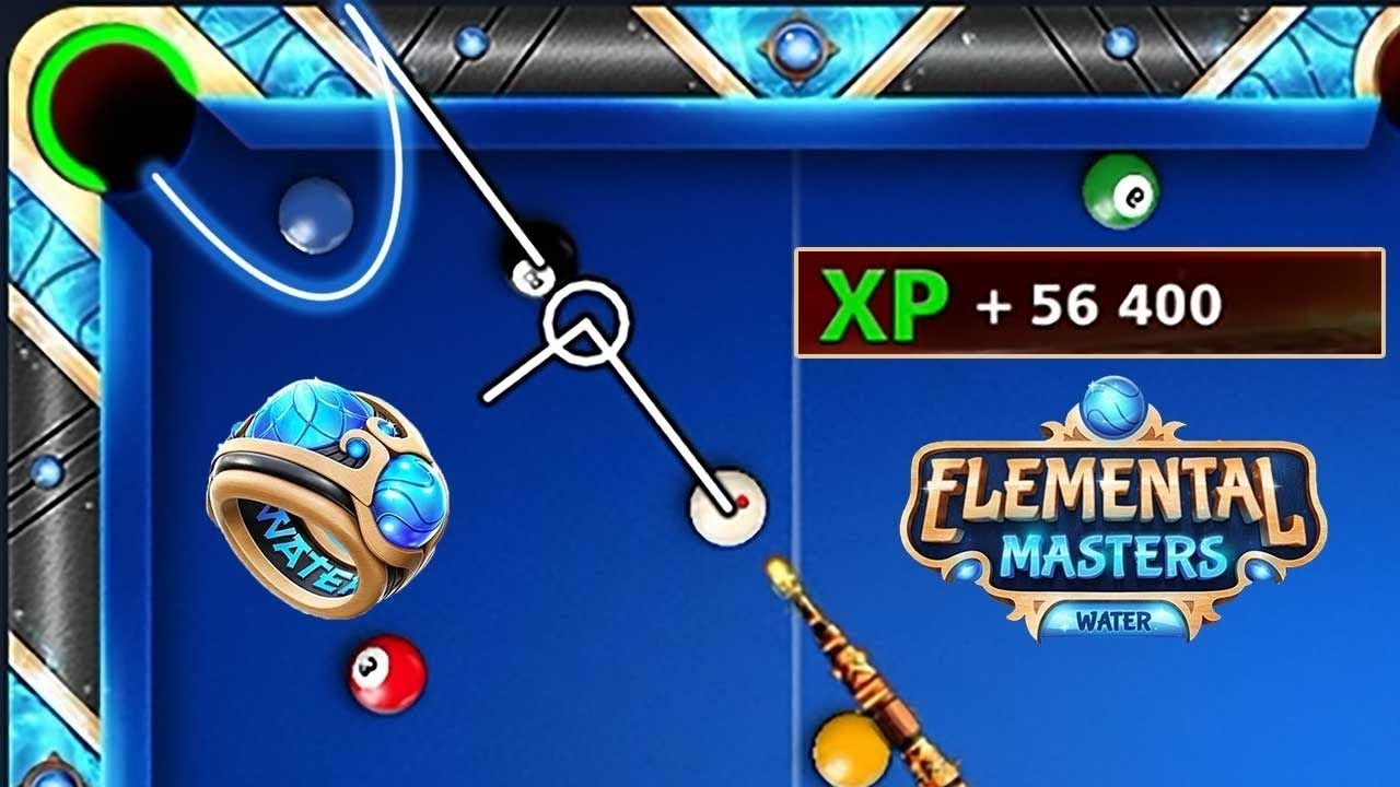 8 Ball Pool [ Elemental Masters Water ] Ring Done With 10 Win Streaks 🔥 ...