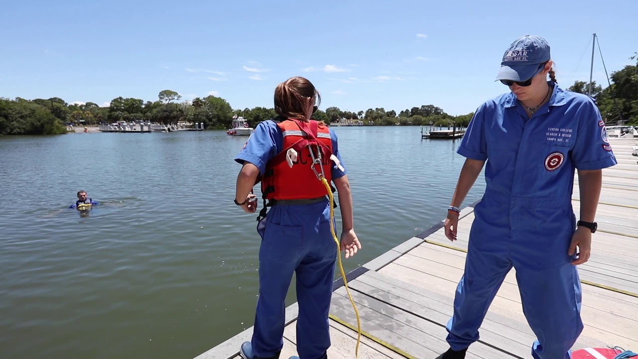 Search And Rescue: How to do a slide entry, Wrist Tow & Ring Buoy Tow ...