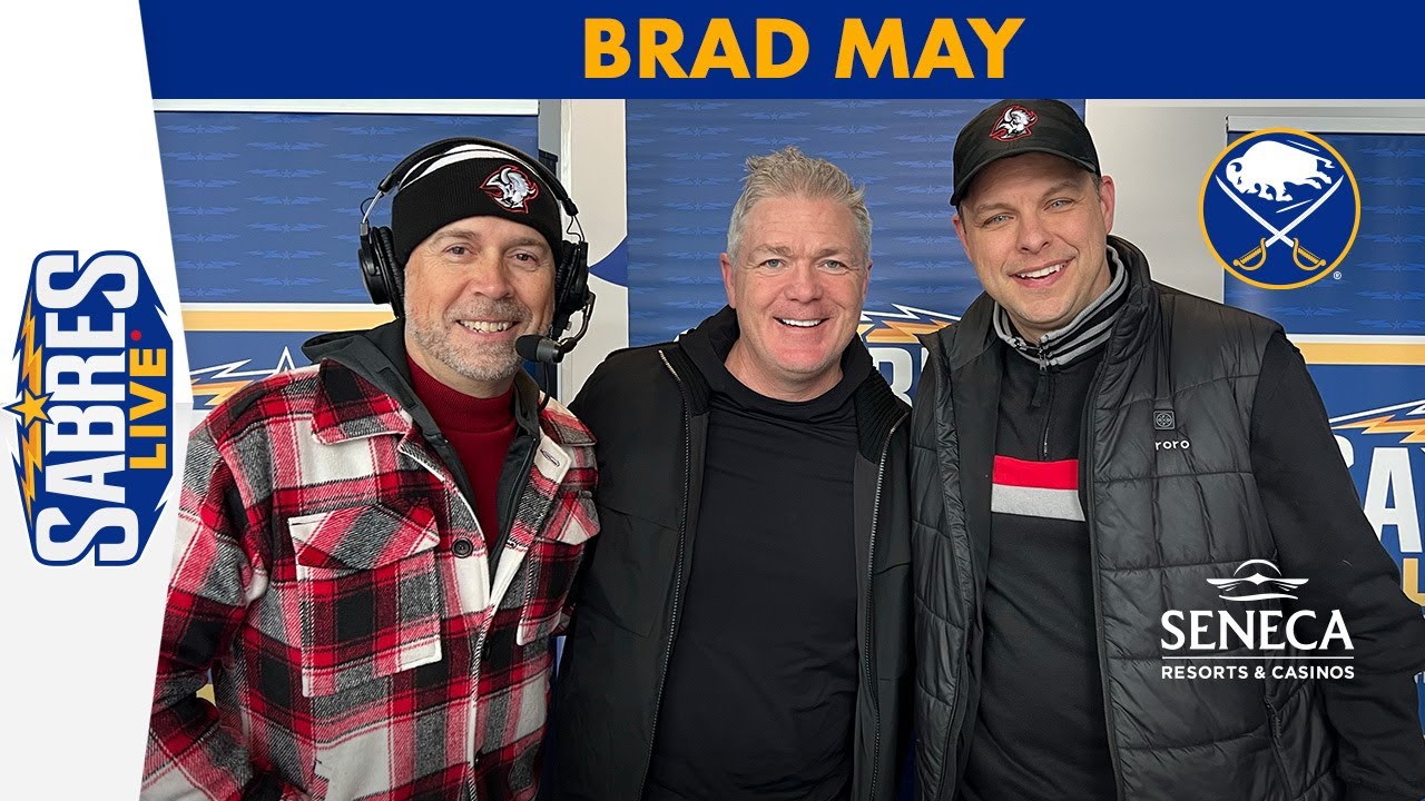 Brad May Joins Sabres Live Ahead of Rob Ray's Buffalo Sabres Hall Of ...