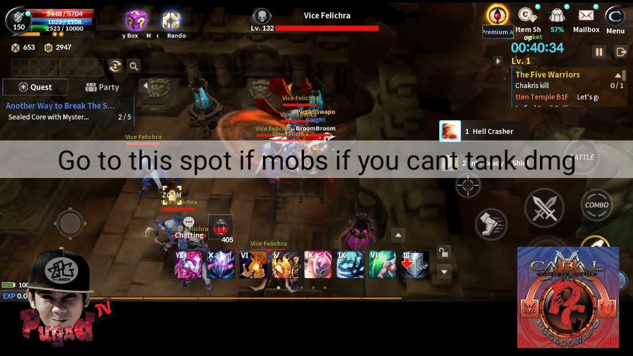 Cabal Mobile Forgotten Temple Ft1 Guide ( How to Kill Nesbite and ...