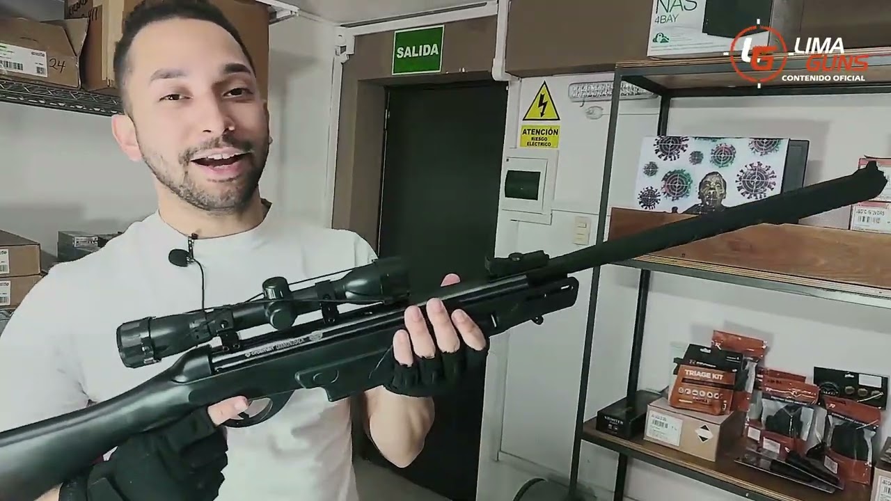 CROSMAN DIAMONDBACK - REVIEW Y TEST - YouTube