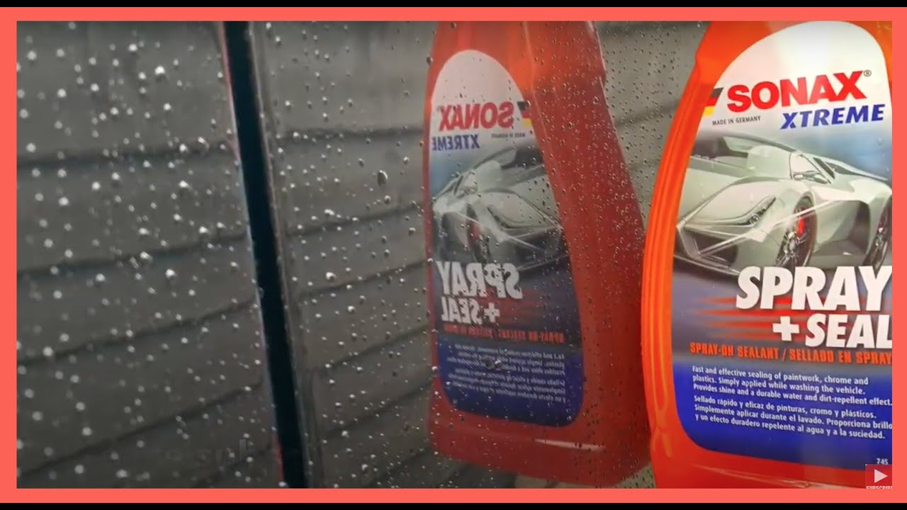 (SONAX):Spray and Seal Quick Review : Safe on Ceramic Coatings!2020 ...
