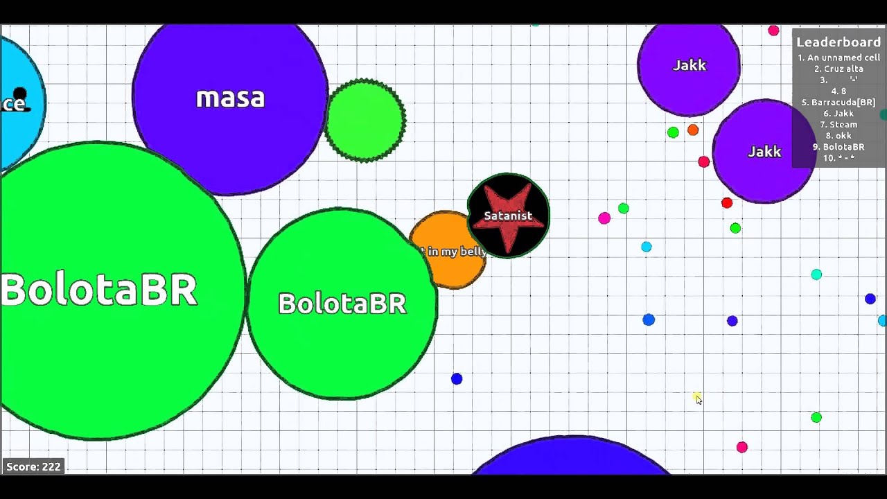 Agar.io #1 first video - YouTube