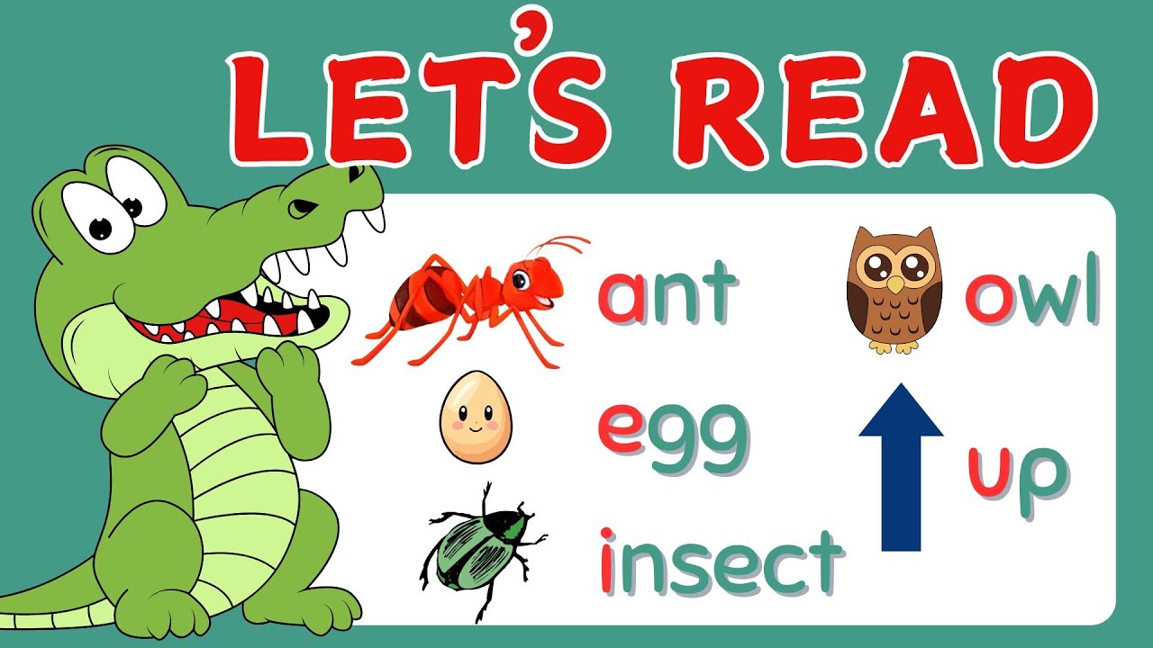 LET'S READ/PRACTICE READING FOR BEGINNERS/VOWELS/ READING FOR ...