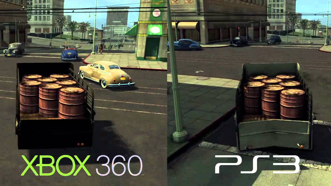 L.A. Noire Graphics Comparison Xbox 360/PS3 [HD] - YouTube